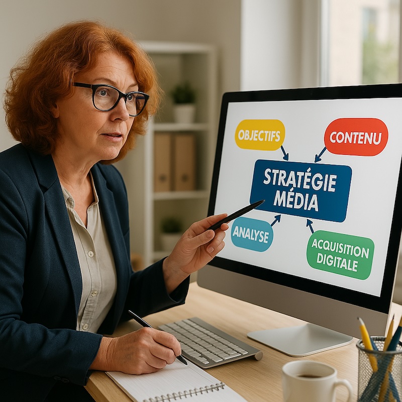 Découvrez notre experte en stratégie média et acquisition digitale
